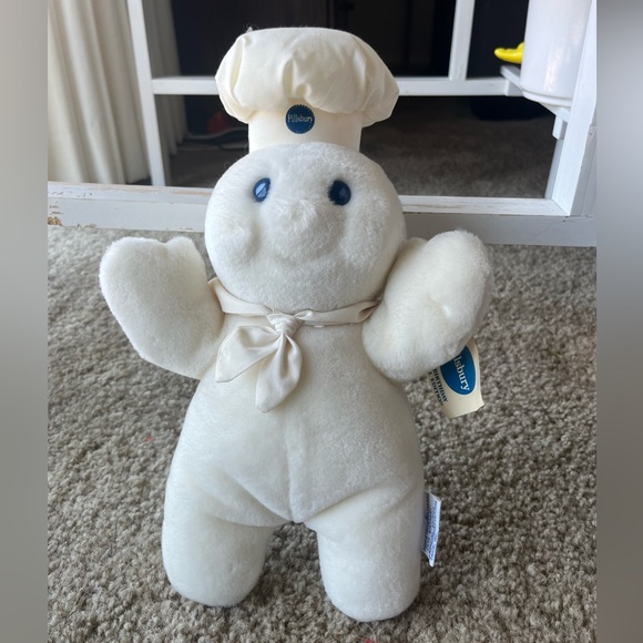 Pillsbury | Toys | Vintage 25th Anniversary Poppin Fresh Stuffed Animal ...